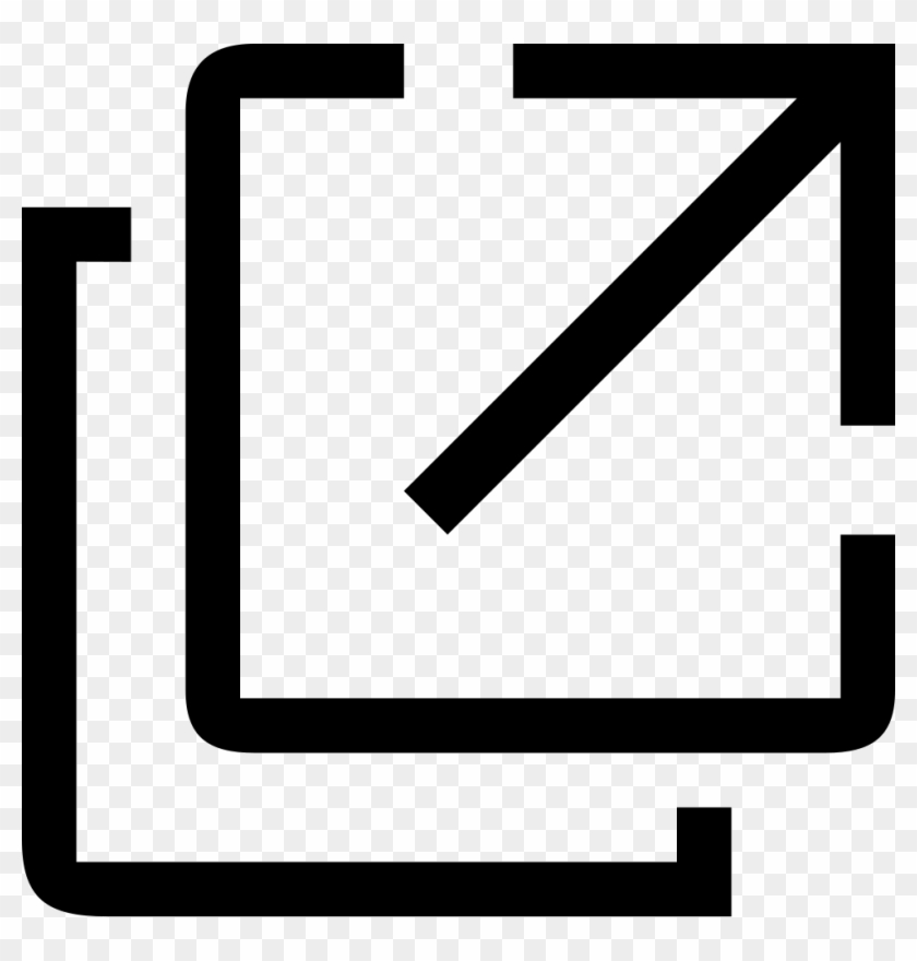 Open In New Window Comments - Open New Window Icon - Full Size PNG ...