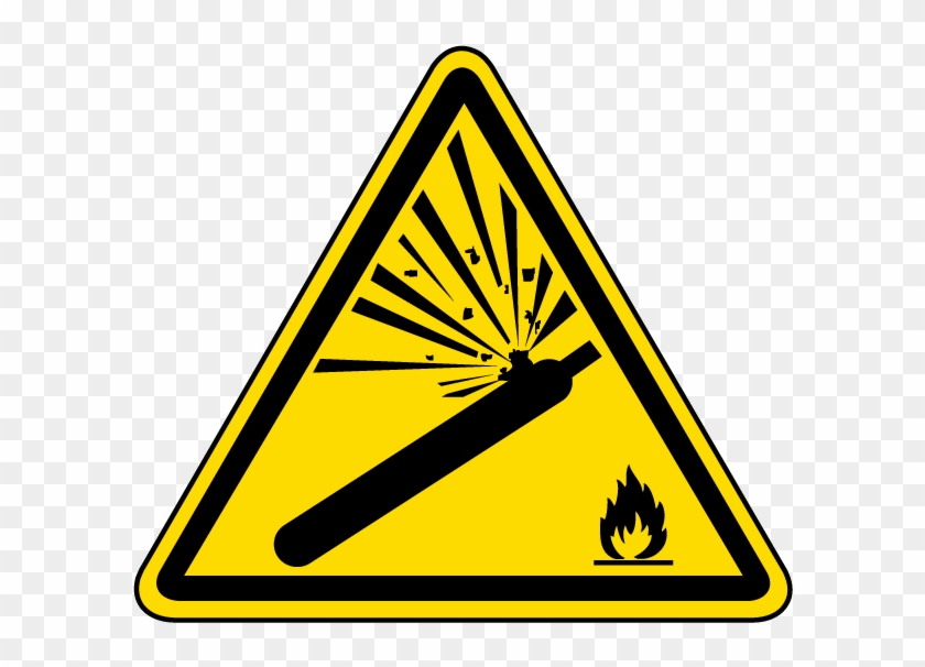 Explosive Material Tnt Explosion Sign Clip Art - Flammable Symbol ...