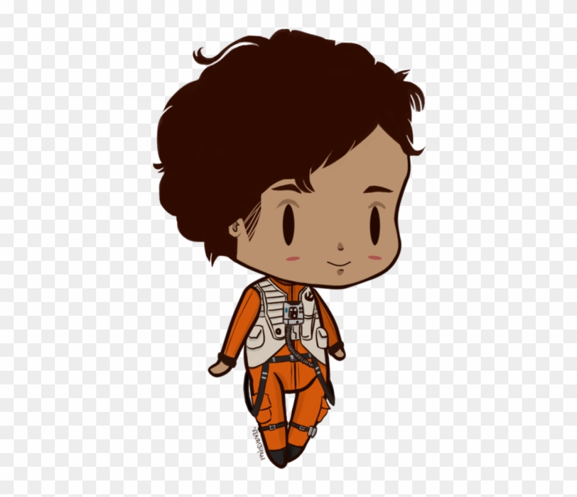 Chibi Poe - Poe Dameron - Free Transparent PNG Clipart Images Download