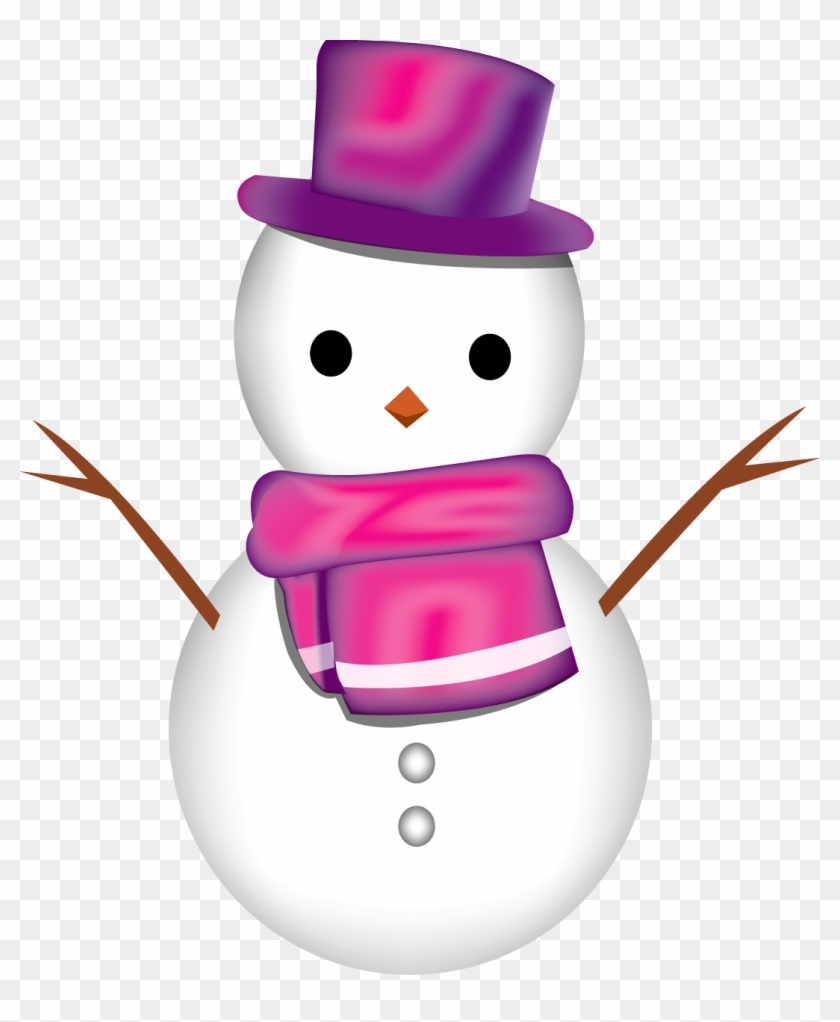 Snowman Clipart Transparent Background Six - Christmas9 Square Sticker ...