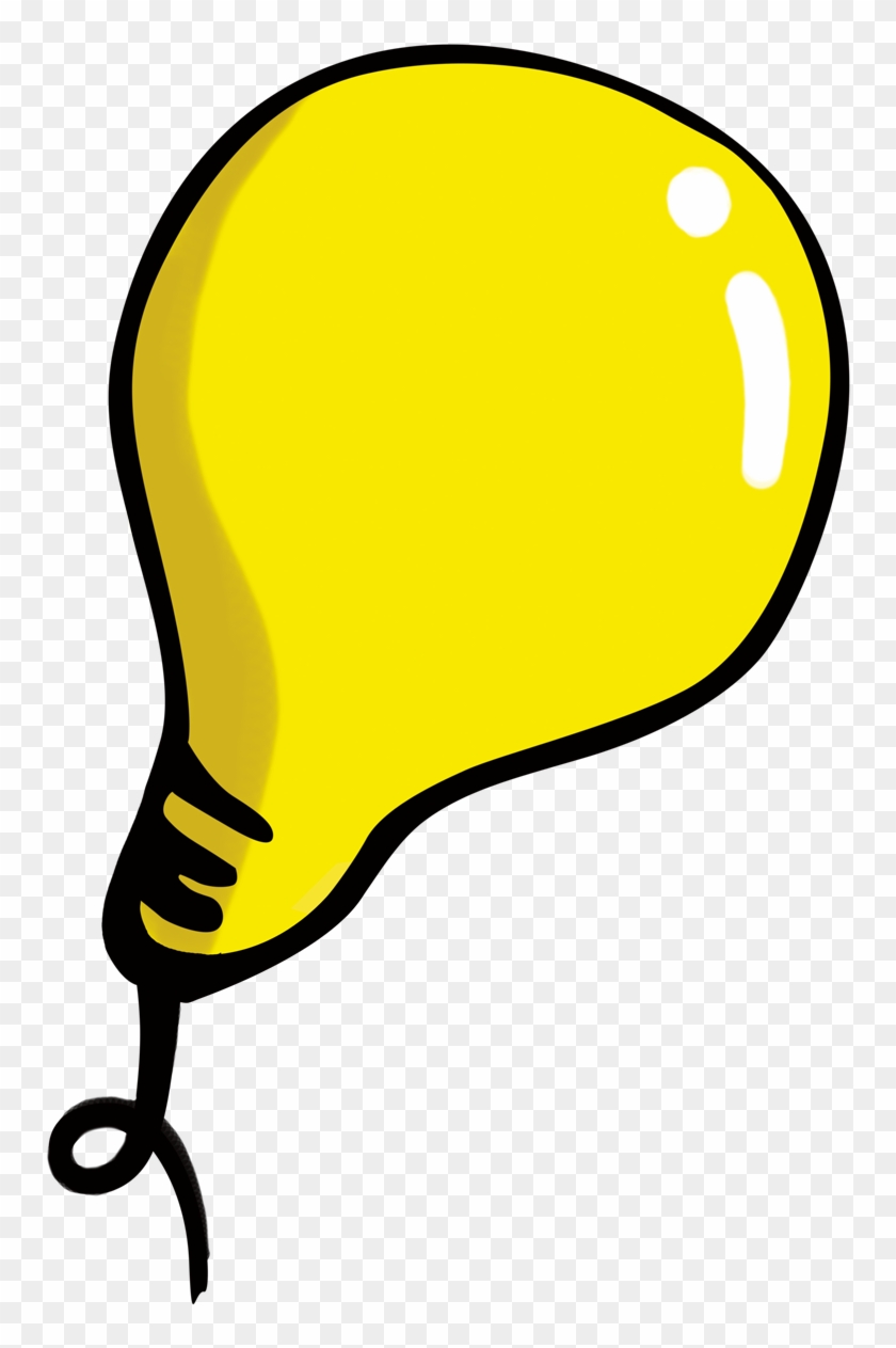 Incandescent Light Bulb Clip Art - Yellow - Free Transparent PNG ...