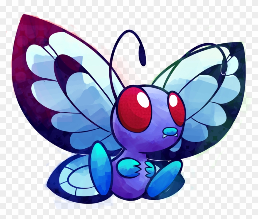 Butterfree By Alpharoo - Humour - Full Size PNG Clipart Images Download