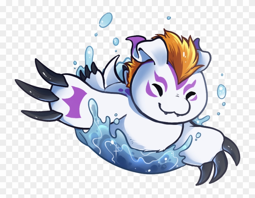 Splish Splash [7/8/15] By Skelefrog - Drawing - Full Size PNG Clipart ...
