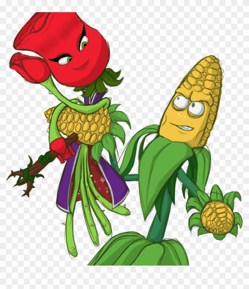Kernel Corn And Rose By Batmanportal14 - Pvz Gw2 Kernel Corn - Full ...