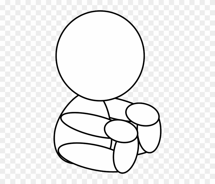 Simple Baby, Body, Child, Kid, Simple - Child - Full Size PNG Clipart ...