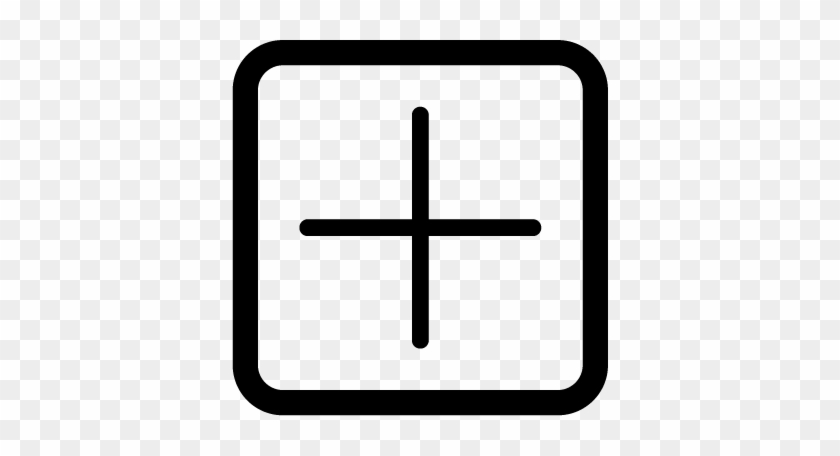 Plus Sign - Letter T In A Square - Full Size PNG Clipart Images Download