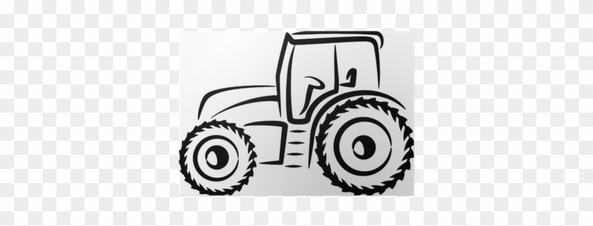 Tractor Vector - Full Size PNG Clipart Images Download