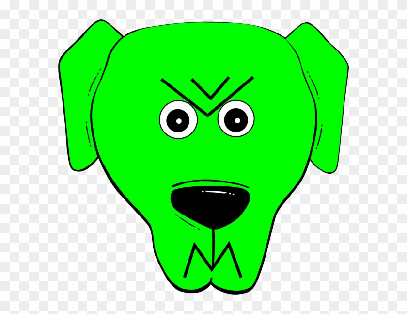 This Free Clip Arts Design Of Green Angry - Clip Art - Full Size PNG ...