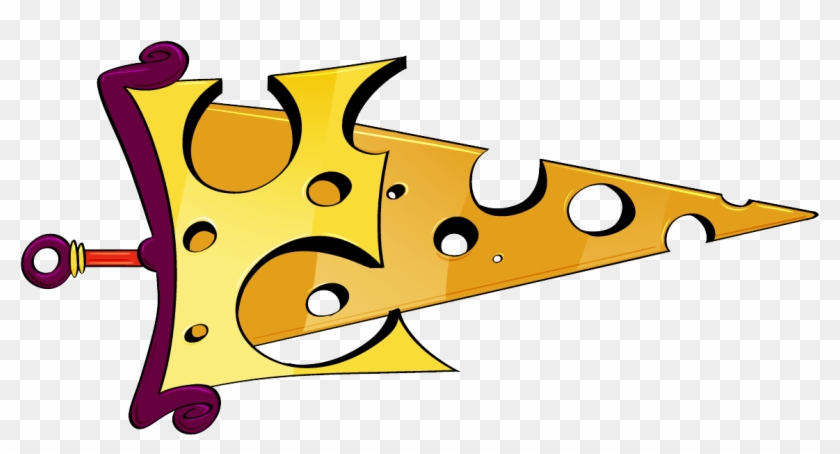 The Swiss Cheese Sword Is An Anomaly - Cheese Magisword - Full Size PNG ...