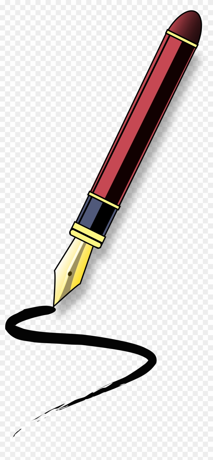 Journalist Clipart Writer - Pen Clipart Png - Full Size PNG Clipart ...