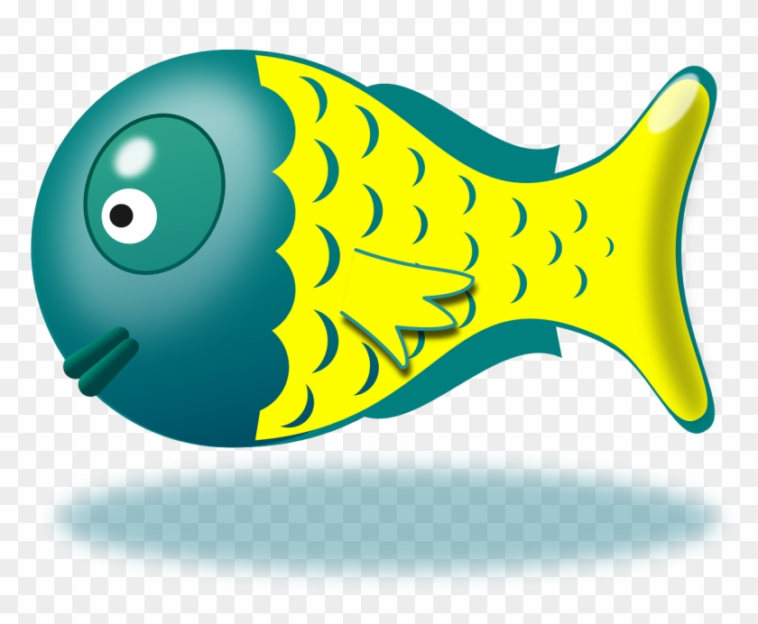 Cartoon Baby Fish Clip Art - Cartoon Fish With Transparent Background ...