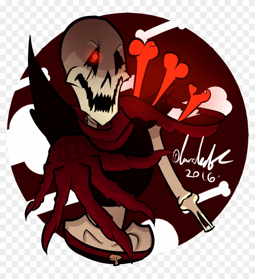 A Better Underfell Papyrus Drawing By Rag Tag - Illustration - Full ...