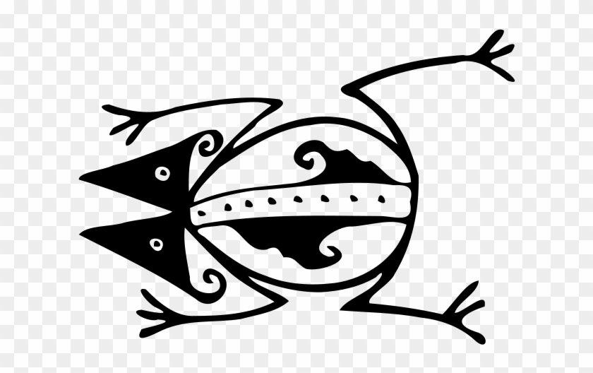 Free Frog - Tribal Frog Ancient Animal Tribal Art Tote Bag, Adult ...