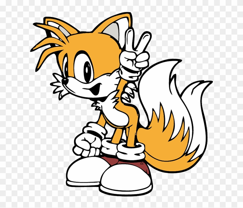 Sonic The Hedgehog Clip Art Images - Tails The Fox - Full Size PNG ...