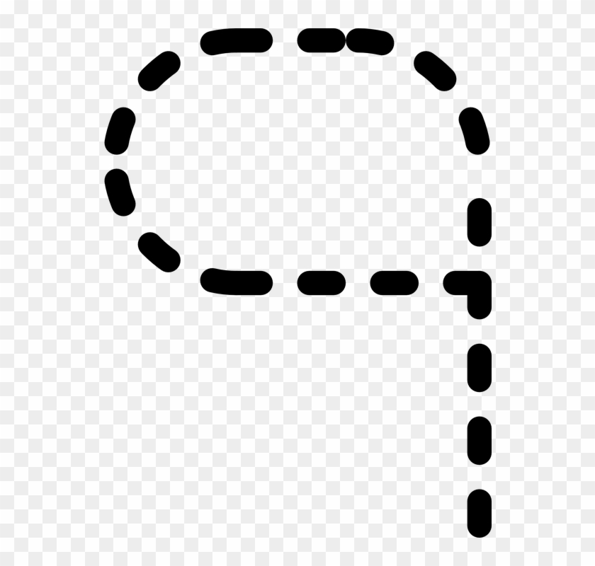 Dots Clipart Nine - Trace Numbers 9 - Full Size PNG Clipart Images Download