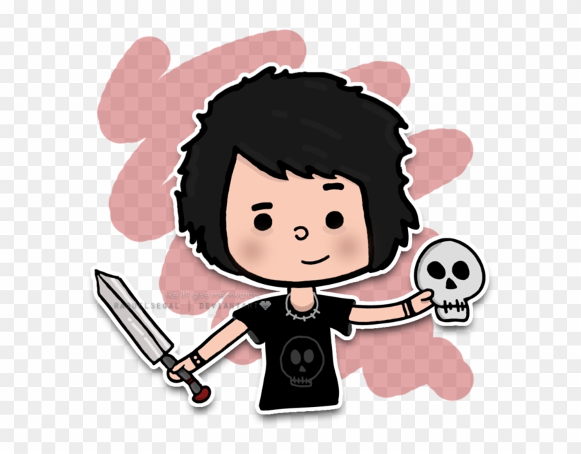 Percy Jackson Nico Chibi - Full Size PNG Clipart Images Download