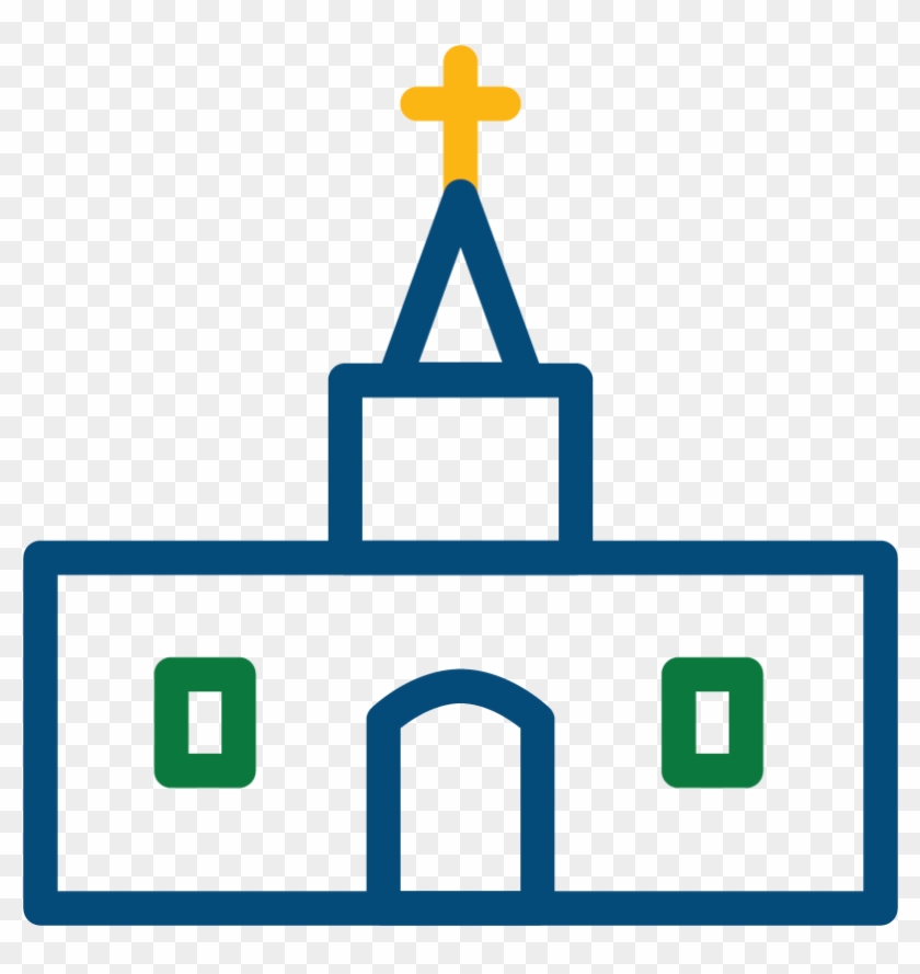 Church Icon - Parish - Full Size PNG Clipart Images Download