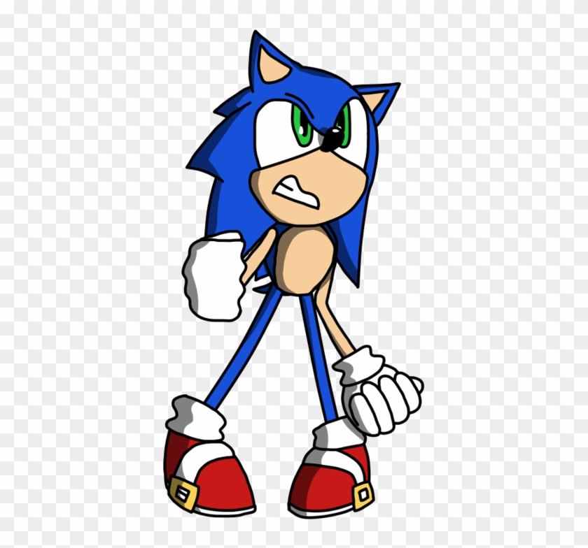 Sonic The Hedgehog [fanart] By Turkburg - Cartoon - Full Size PNG ...