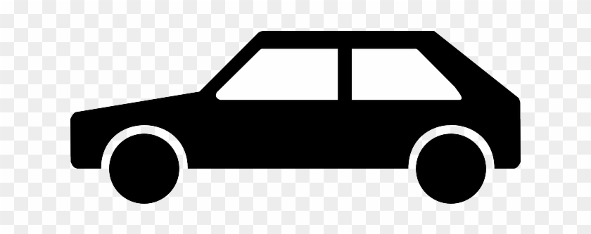 Sign, Black, Symbol, Car, Road - Car Pictogram - Full Size PNG Clipart ...