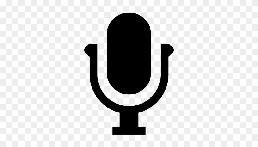 Voice Microphone Symbol Vector - Microphone Logo - Full Size PNG ...