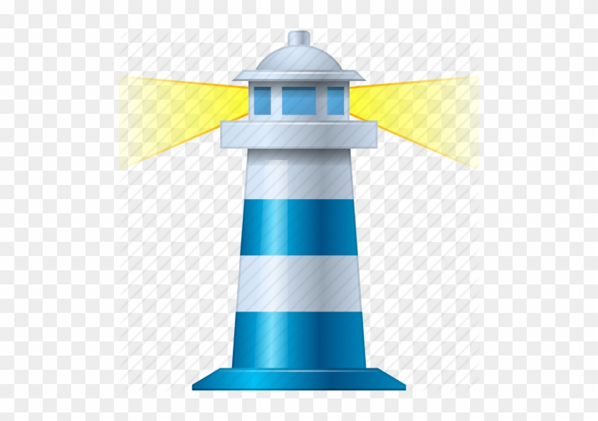 Marine Clipart Blue Lighthouse - Lighthouse - Free Transparent PNG ...