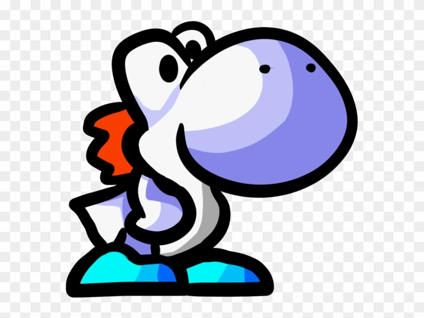 White Yoshi By Muzyoshi - White Yoshi By Muzyoshi - Full Size PNG ...