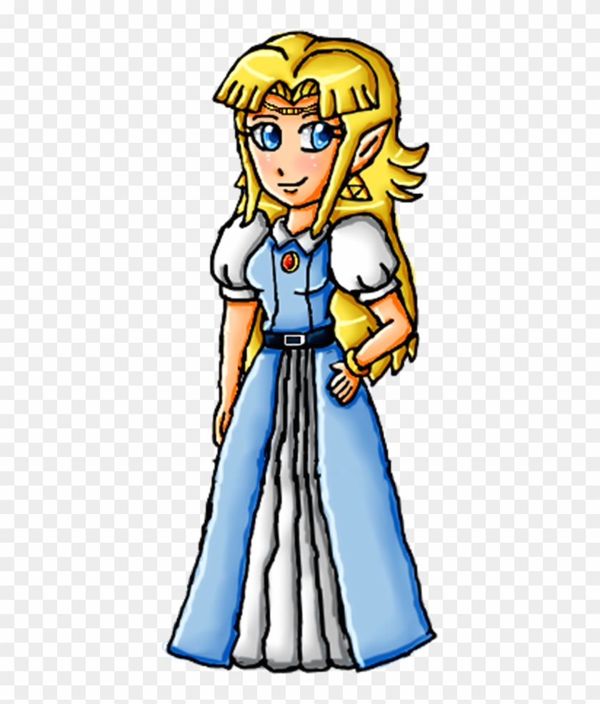 Alttp Zelda By Ninpeachlover - Cartoon - Free Transparent PNG Clipart ...