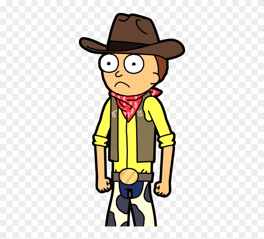 #75 - Cowboy Morty - Pocketmortys - Net - Pocket Mortys - Full Size PNG ...