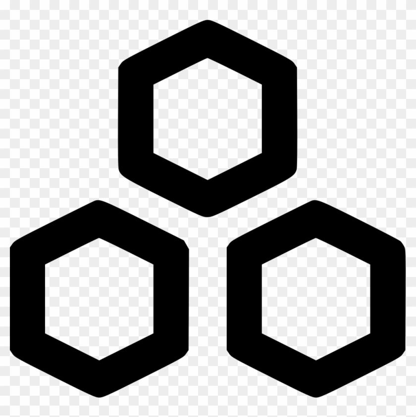 Bee Hive Comments - Hexagon Shape Geometric - Full Size PNG Clipart ...