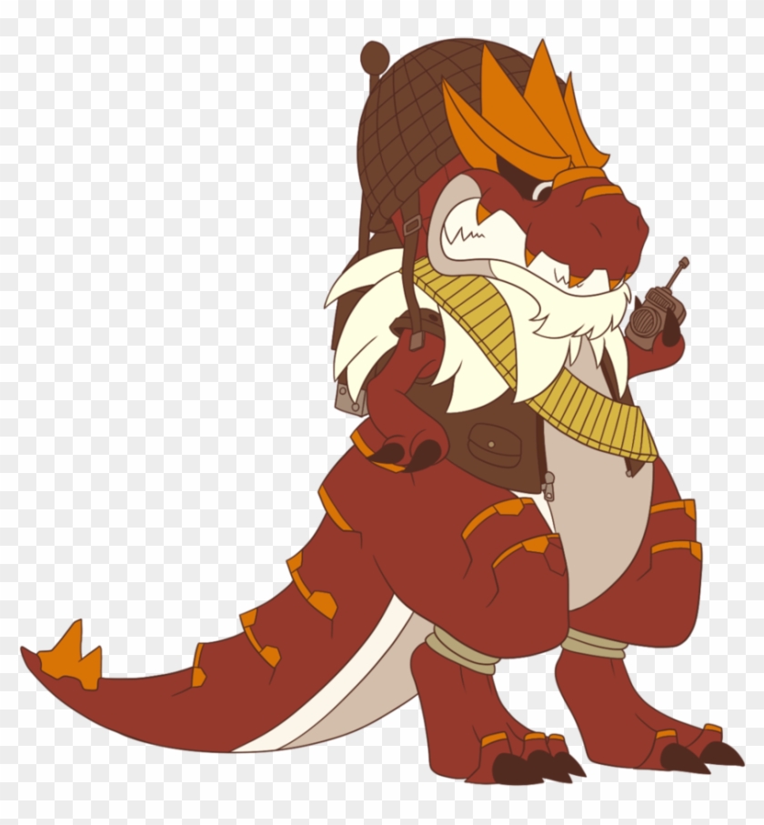 Big John Tyrantrum By Sillyewe - Cartoon - Free Transparent PNG Clipart ...
