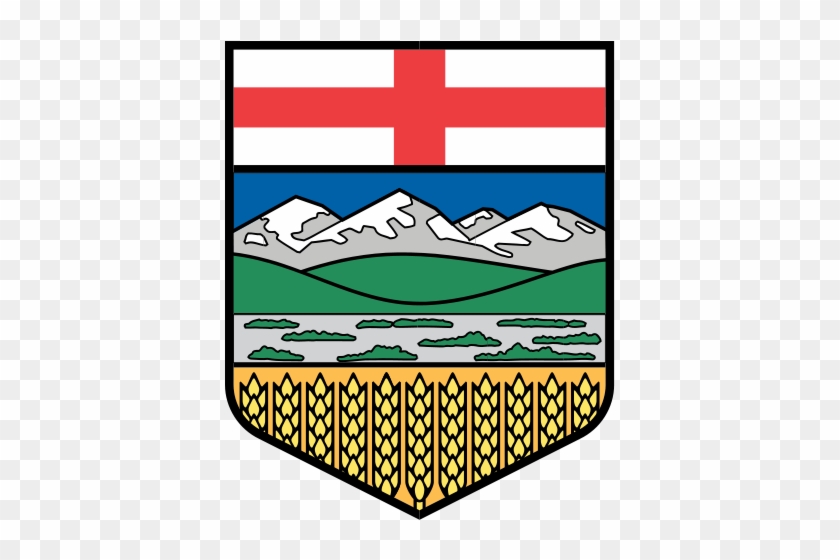 Georges Cross - Alberta Coat Of Arms - Full Size PNG Clipart Images ...