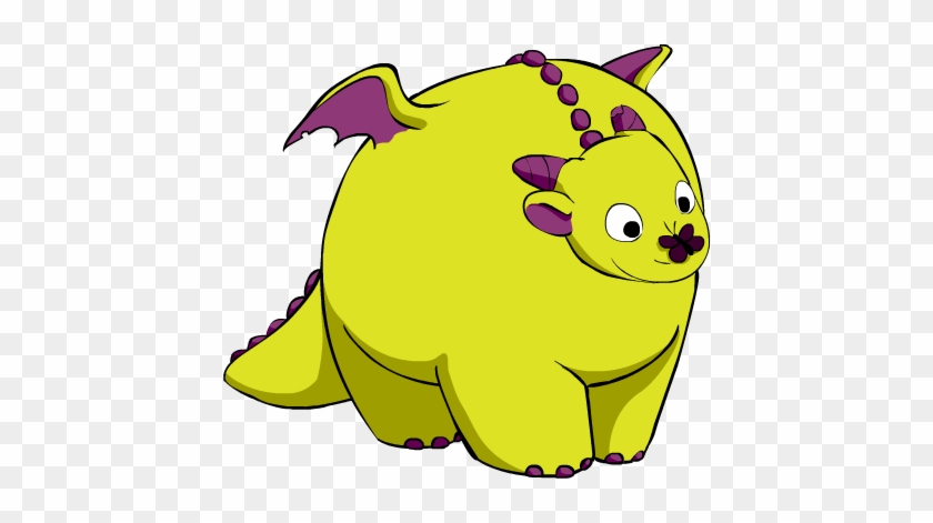 Fat Dragon - Cartoon - Full Size PNG Clipart Images Download