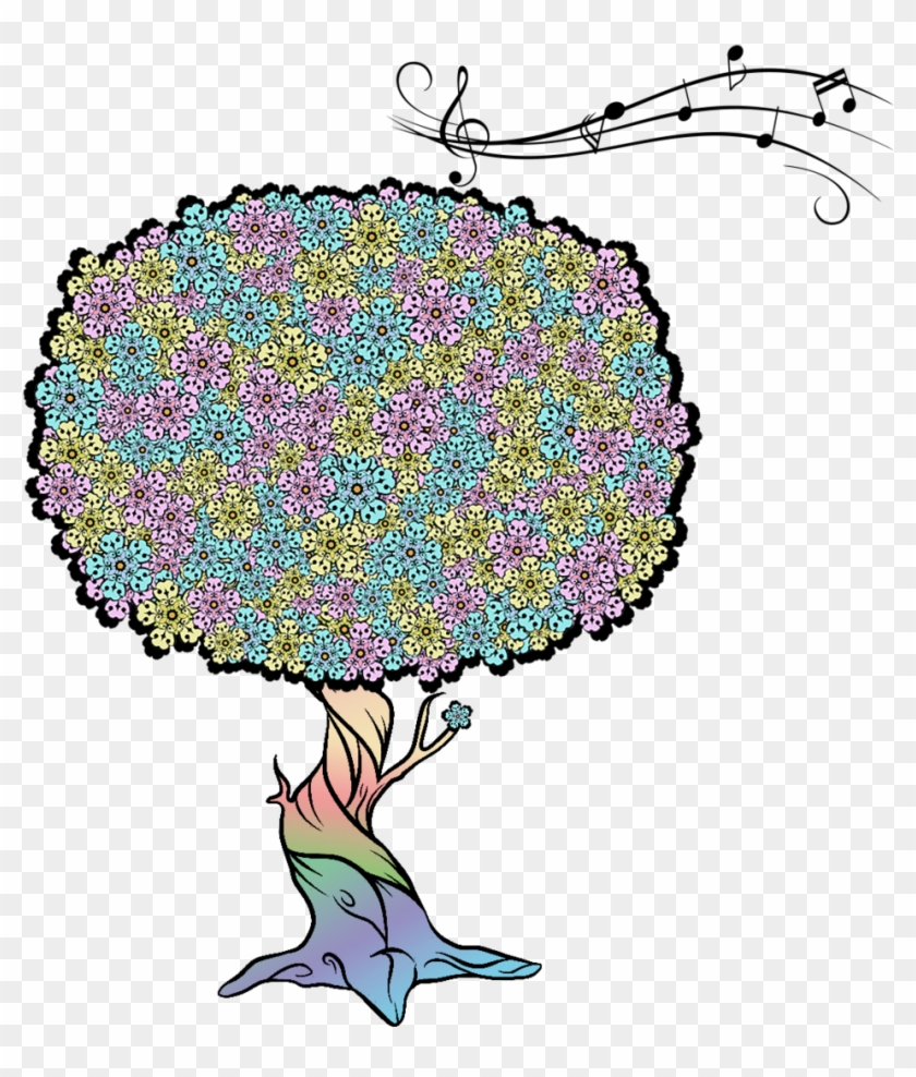 Singing Tree By Reitanna-seishin - Digital Art - Full Size PNG Clipart ...