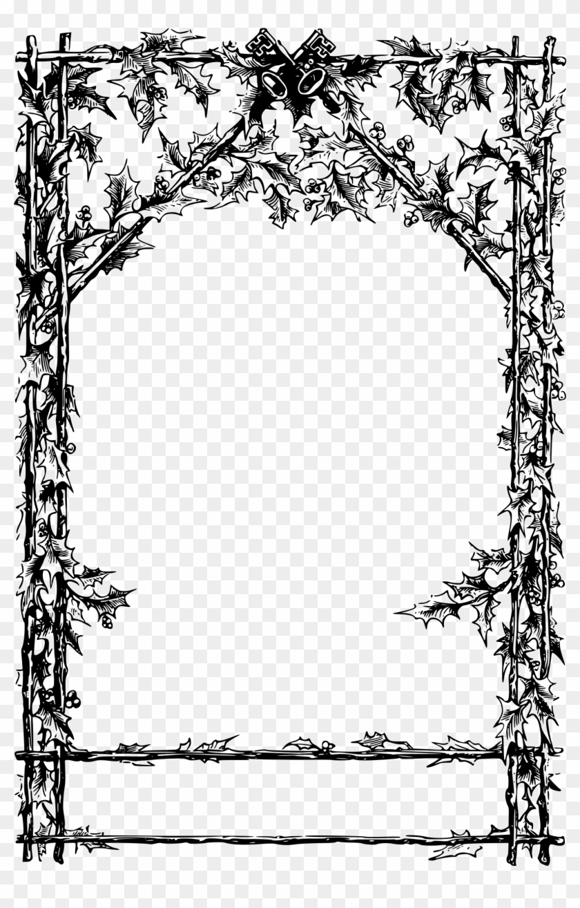 Holly Frame - Clip Art - Free Transparent PNG Clipart Images Download