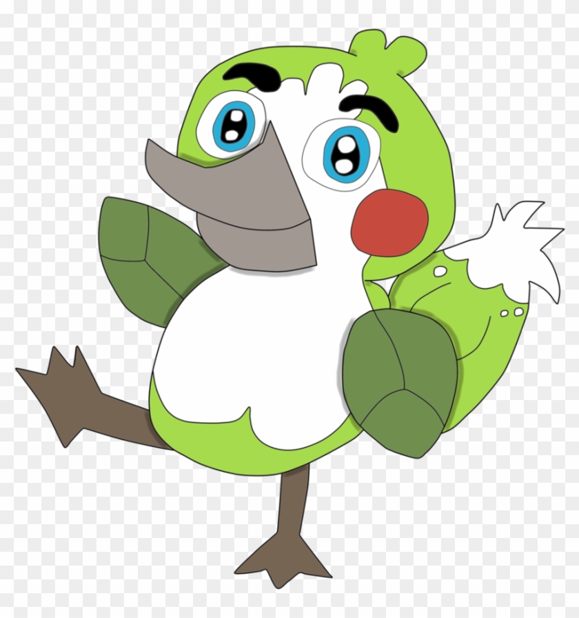 Green Bird 1 By Toadeu - Cartoon - Free Transparent PNG Clipart Images ...
