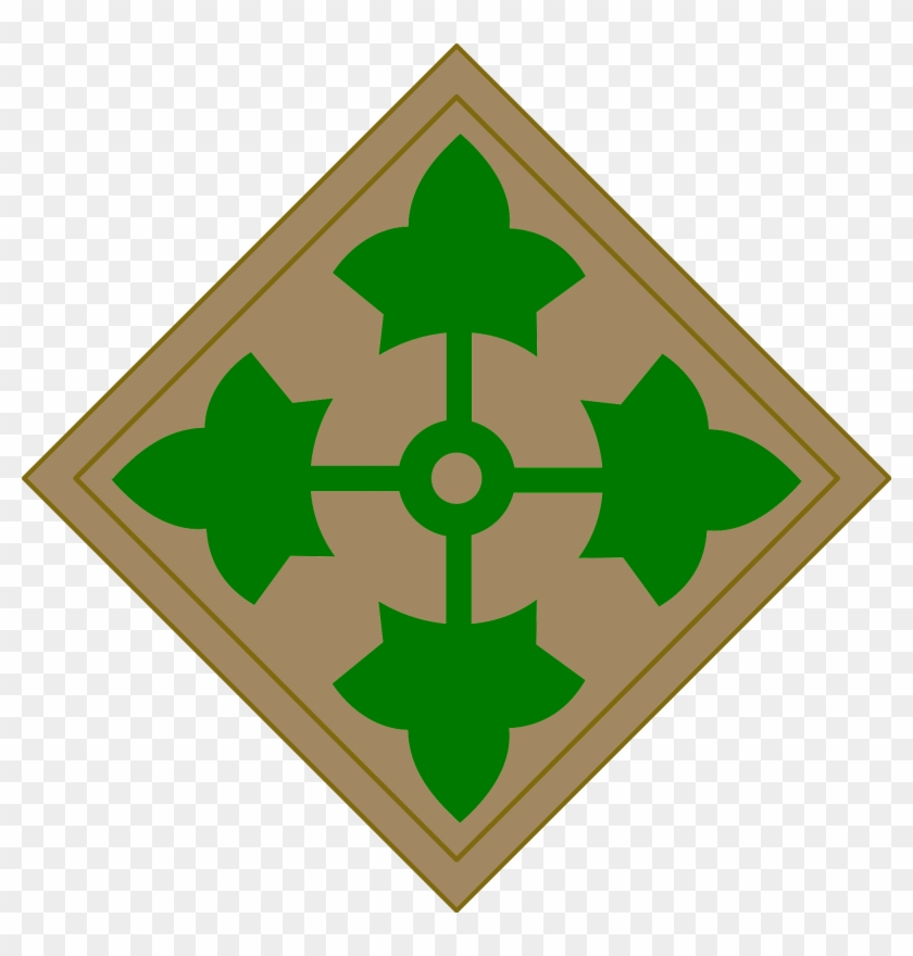 4th Infantry Division - 4th Id - Full Size PNG Clipart Images Download