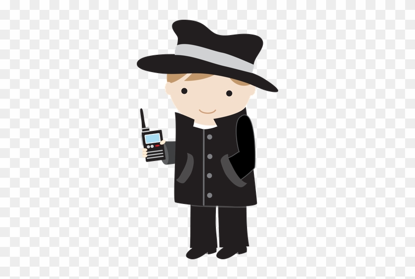 Bombeiros E Polícia - Secret Agent Clipart Free - Full Size PNG Clipart ...