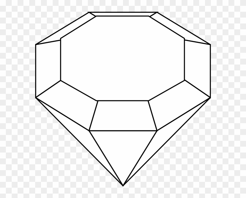 Black And White Gem Clip Art At Clker - Clip Art - Full Size PNG ...