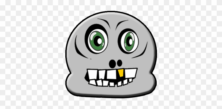 Get The Scary Skeleton Emoji App Now - Skeleton Cartoon - Full Size PNG ...