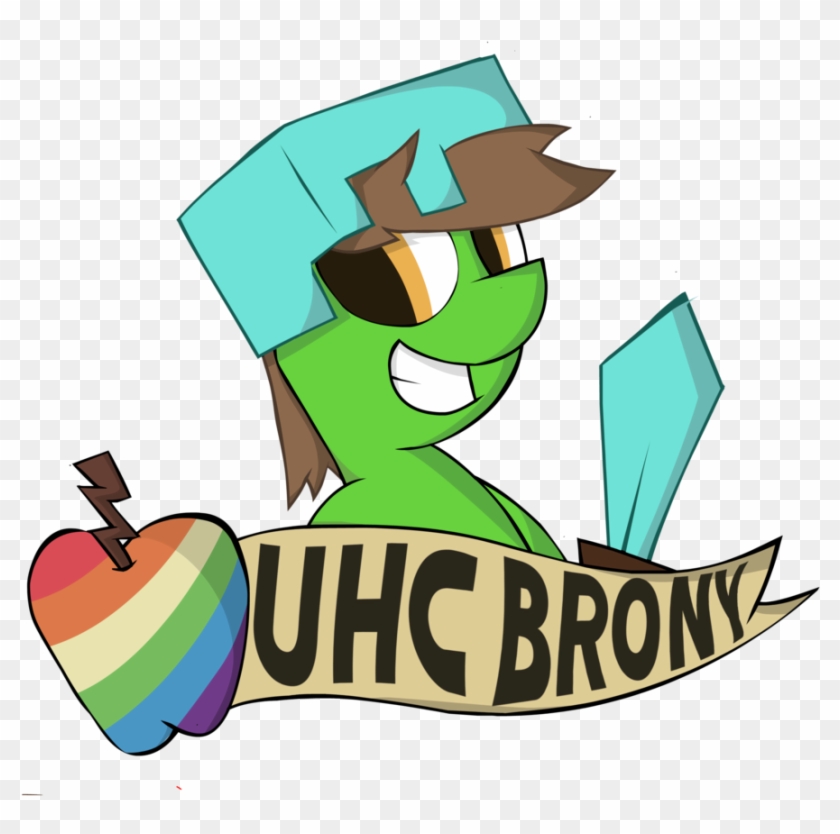 Uhc Brony Logo Minecraft By Narmet - Uhc Brony Logo Minecraft By Narmet - Full Size PNG Clipart ...