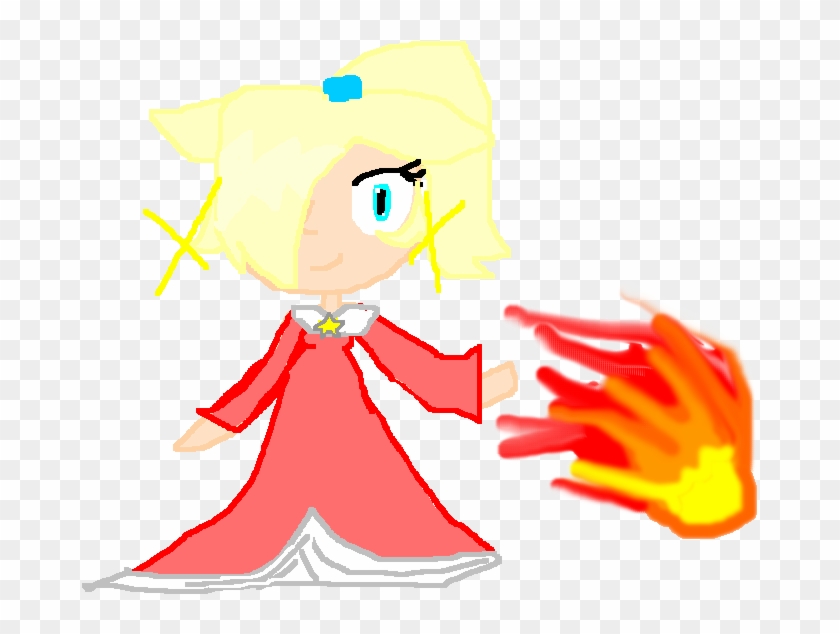 Fire Rosalina Sm3dworld By Marioponyfan - Rosalina - Full Size PNG ...