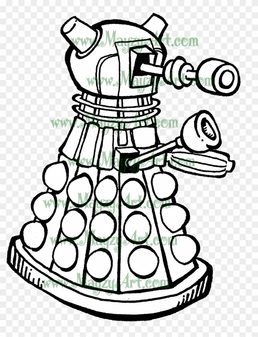 Dalek - Cartoon - Free Transparent PNG Clipart Images Download