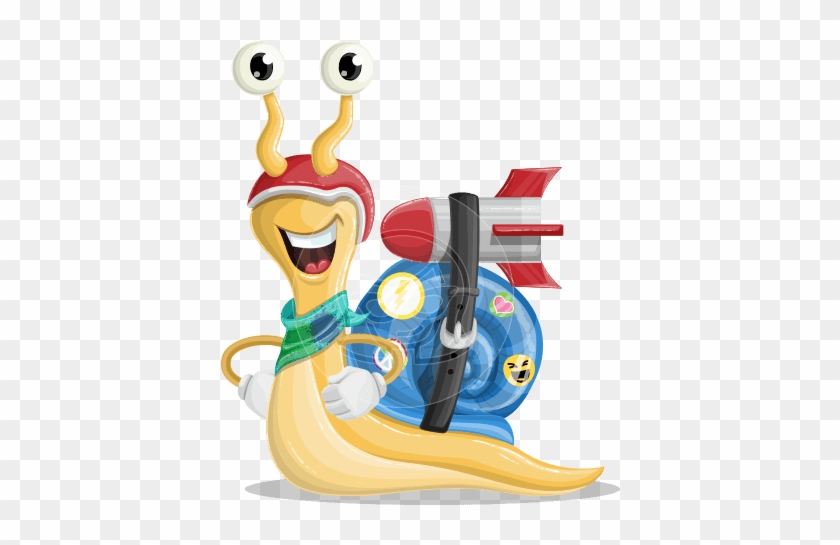 Snap The Rocket Snail - Cartoon - Free Transparent PNG Clipart Images ...