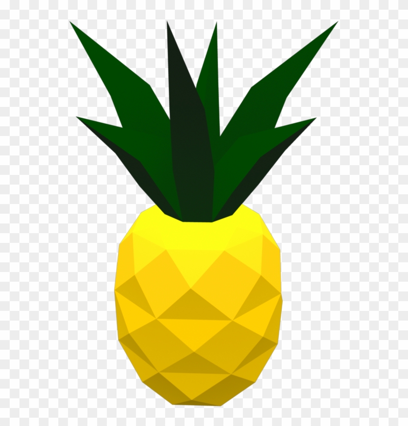 3d Model Time - Pineapple - Full Size PNG Clipart Images Download