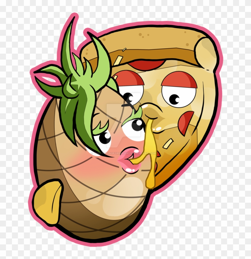 Pineapple On Pizza By Thelookingforgroup - Pineapple And Pizza Cartoon ...