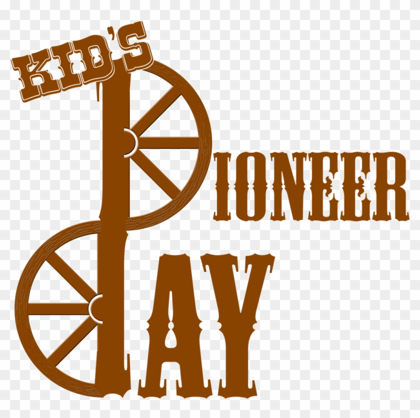 Kid's Pioneer Day Logo Web Ready - Bull Rider Novelty Sign Parking ...
