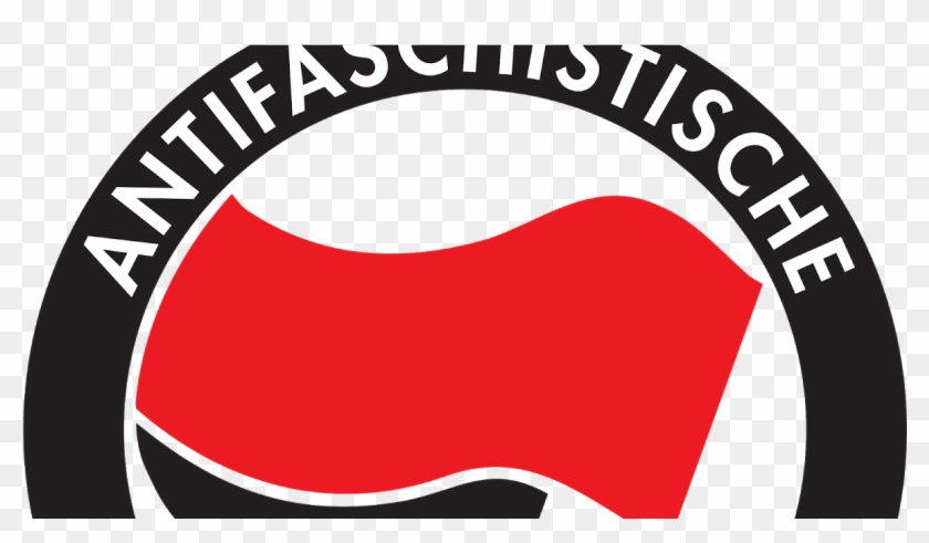Antifascist Action Is Ready To Go - Antifa Flag Nazi Flag - Full Size ...