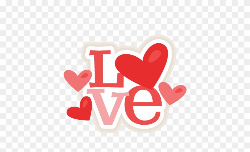 Love Title Svg Scrapbook Cut File Cute Clipart Files - Scalable Vector ...