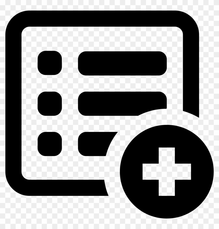 Add List Icon - Add List Icon Png - Full Size PNG Clipart Images Download