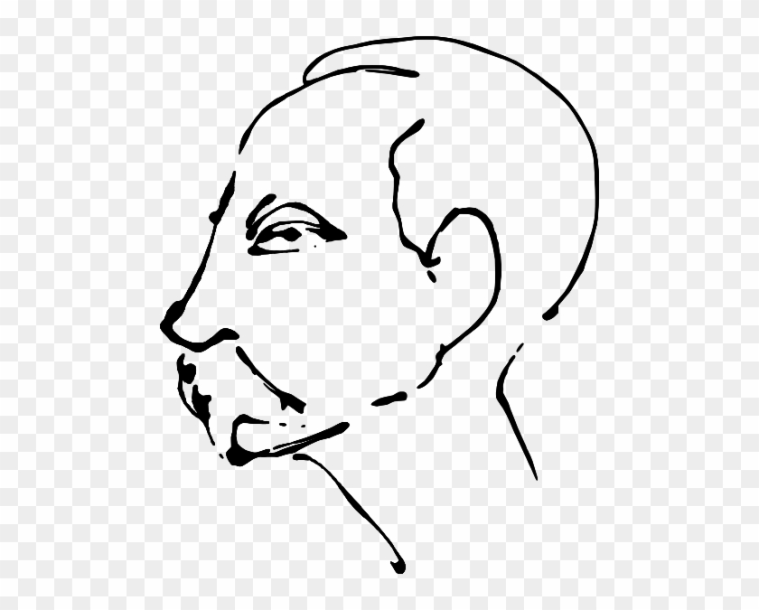 Cartoon Head Side View - Full Size PNG Clipart Images Download